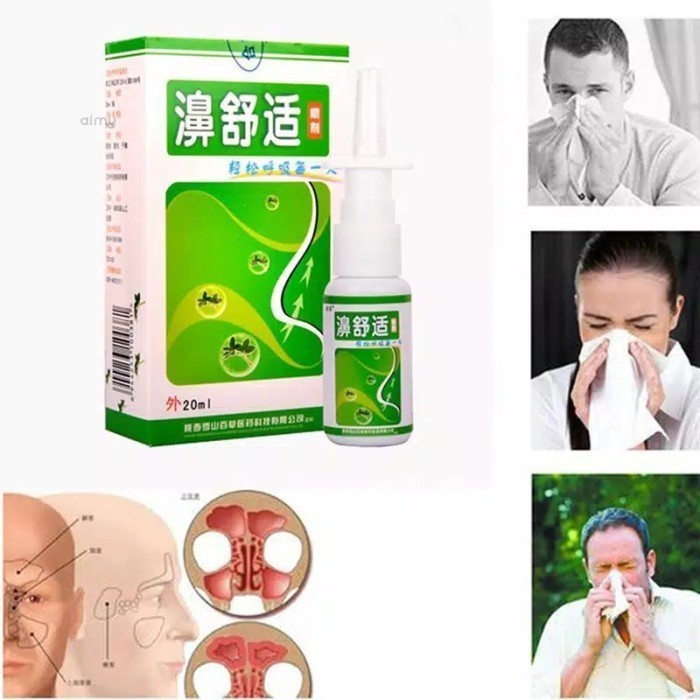Jual Obat Sinusitis Spray Original Untuk Sinus Hidung Tersumbat ...