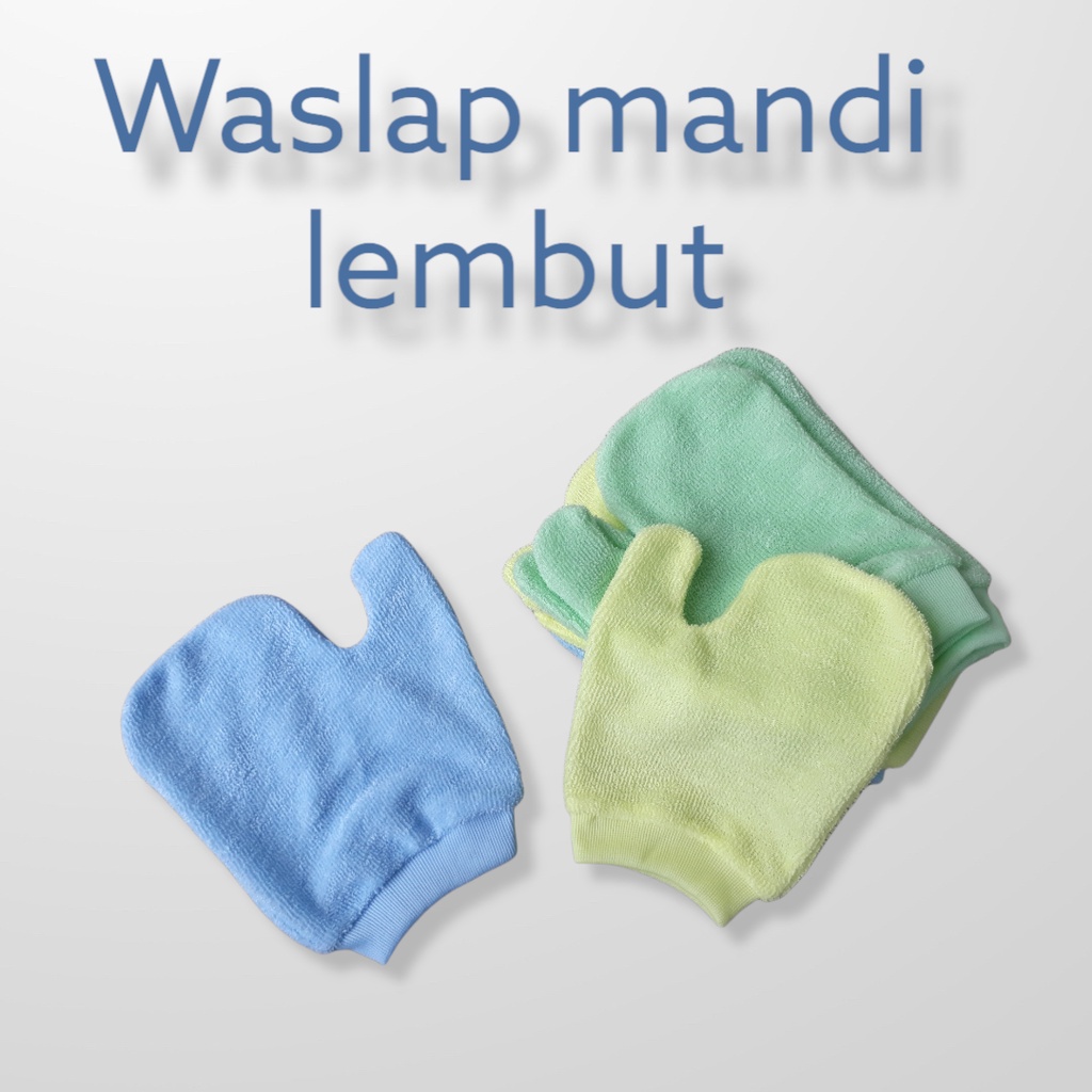 Jual waslap bayi lap mandi bayi lembut 1 PCS | Shopee Indonesia