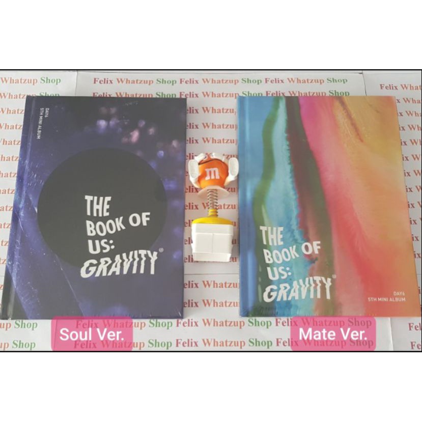 Jual Day6 Book of us: Gravity [5th Mini Album] Official Album SEALED | Shopee Indonesia