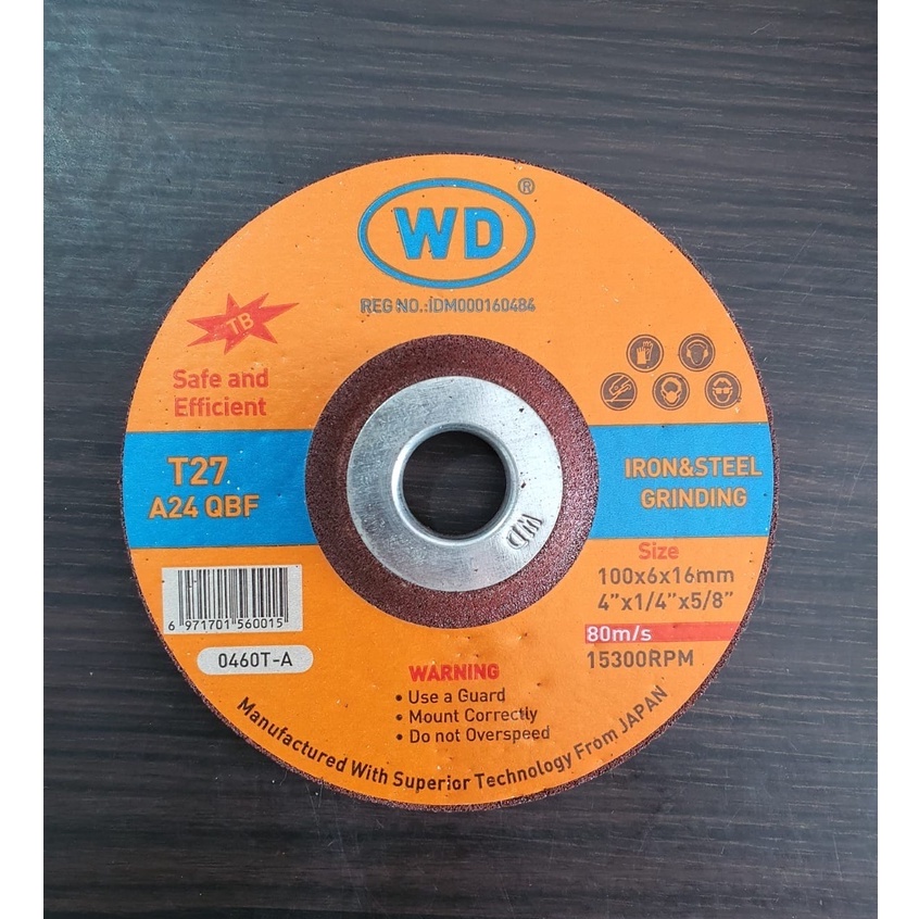 Jual BATU WD POLES 4" INCH MATA BATU ASAH GURINDA GERINDA POLES WD 4 ...