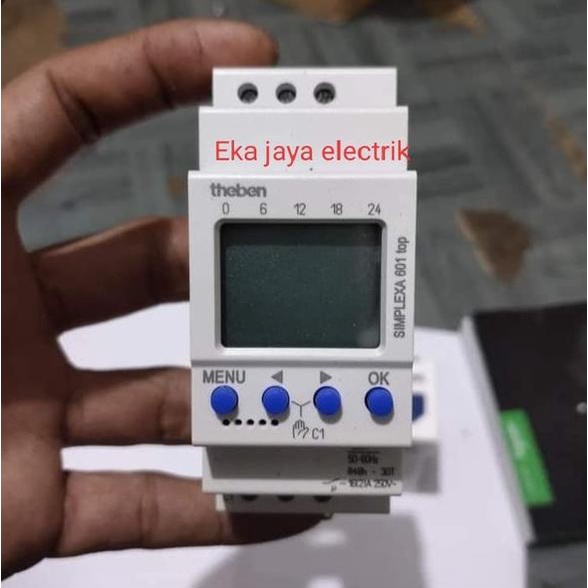 Jual Timer Swith Digital THEBEN SIMPLEXA 601 original | Shopee Indonesia