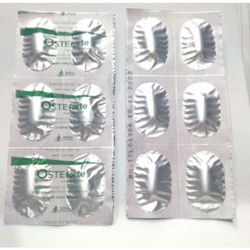 Jual Oste Forte Strip Isi 6 Tablet | Shopee Indonesia