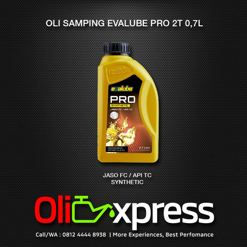Jual OLI SAMPING EVALUBE PRO 2T JASO FC 0,7 LITER | Shopee Indonesia