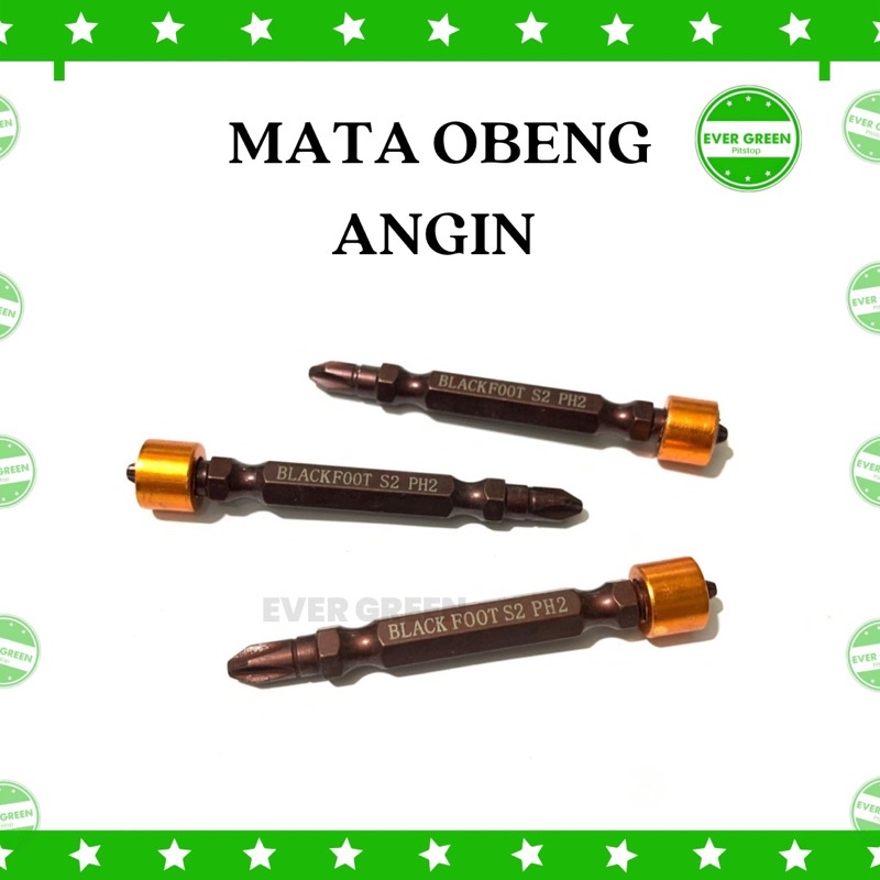 Jual Mata OBENG ANGIN dgn RING MAGNET untuk BAUT SEKRUP GIPSUM Plus ...