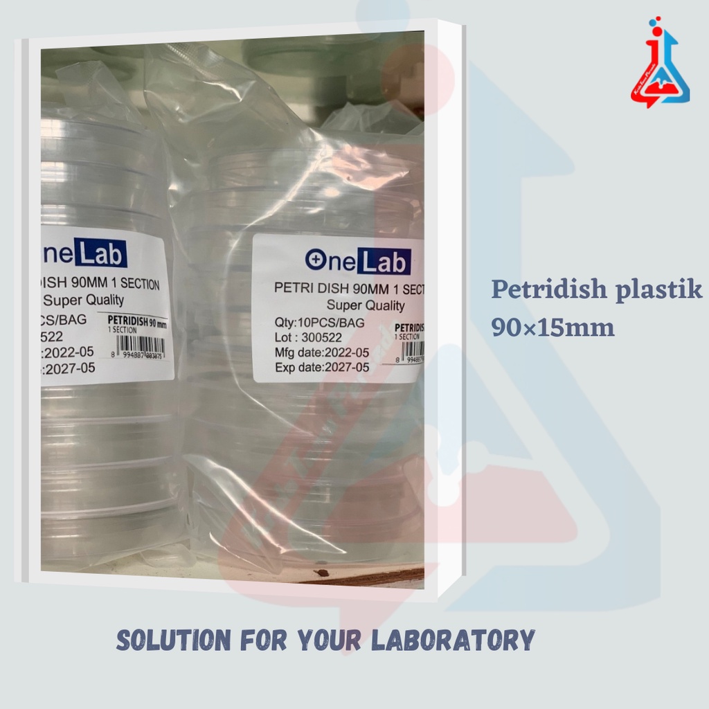 Jual Cawan petri plastik 90*15mm /petridish | Shopee Indonesia
