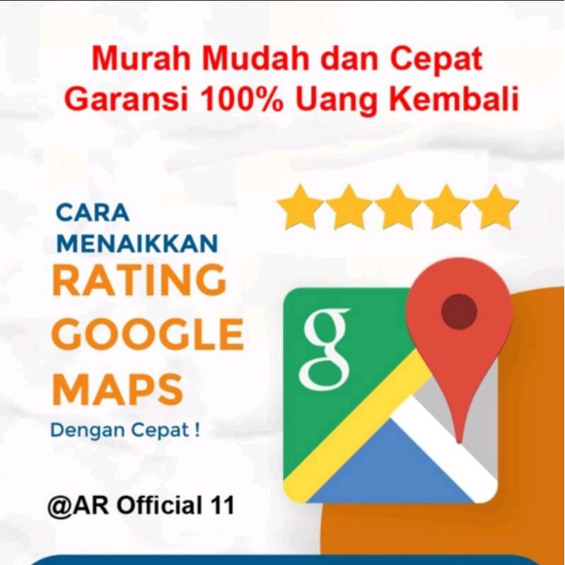 Jual Review Google Maps / Ulasan Google Maps / Rating Google Maps ...