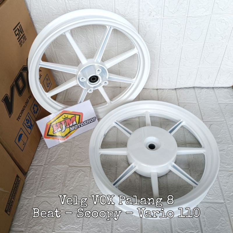 Jual Velg Racing VOX Palang 8 Beat Scoopy Genio Vario 110 | Shopee ...