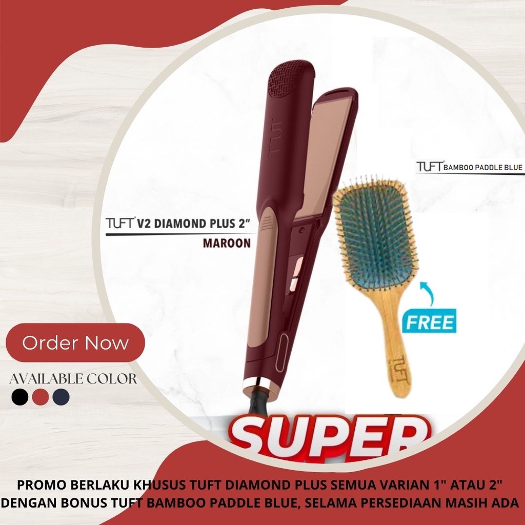 Jual Catok Tuft V2 Diamond Plus 2 inch - Catokan 100% Original | Shopee ...