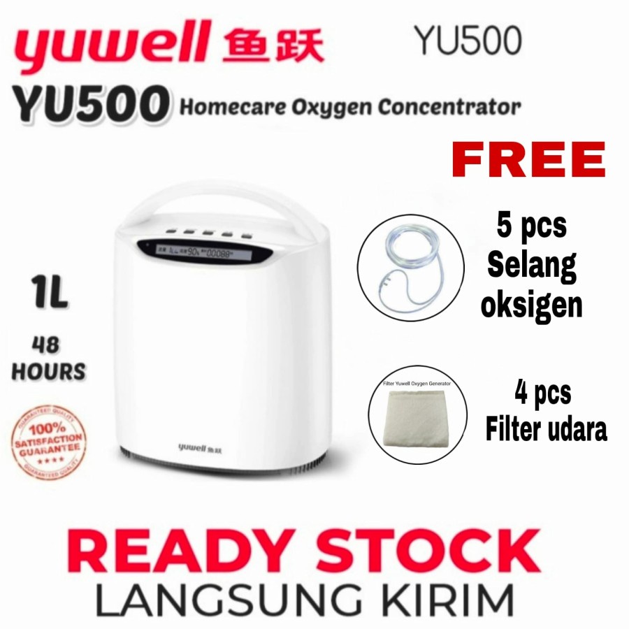 Jual Mesin Oksigen Concentrator Oxygen Yuwell YU500 Alat Bantu ...