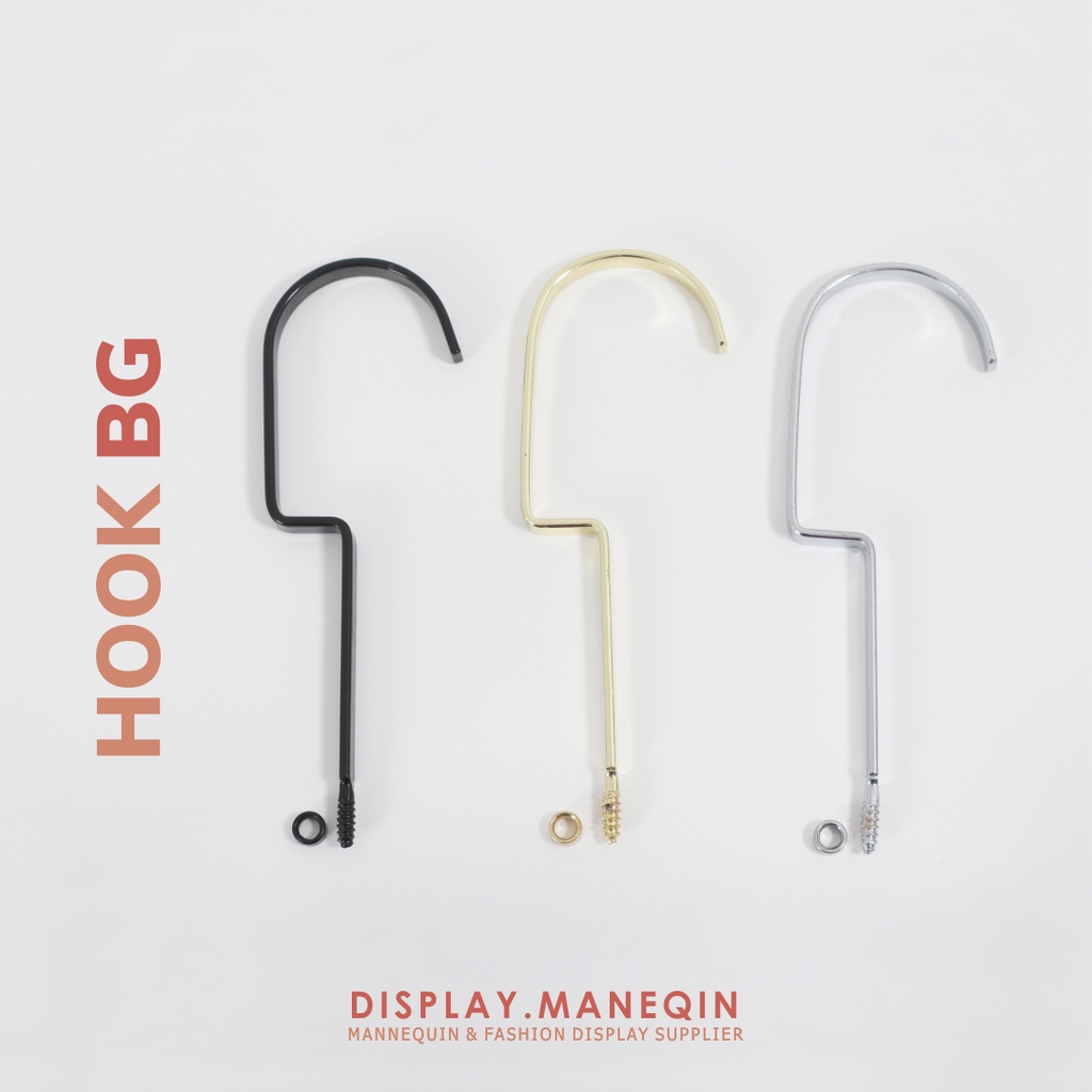 Jual Hook Hanger BG DM 814 Cantolan Hanger Besi Tebal Hook Kastok ...