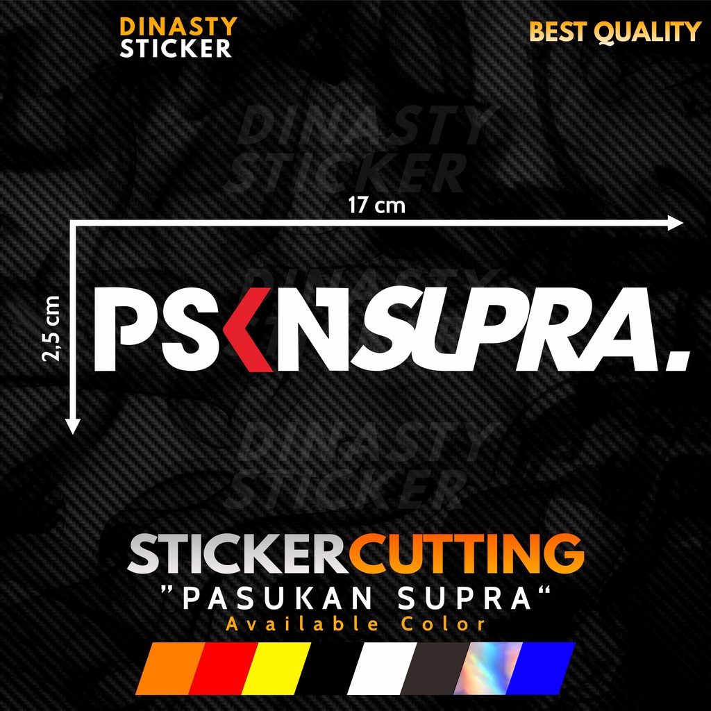 Jual STICKER STIKER CUTTING VIRAL PASUKAN SUPRA PSKN SUPRA PSKNSUPRA ...