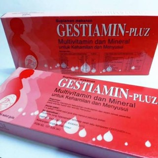 Jual GESTIAMIN-Pluz (MULTIVITAMIN DAN MINERAL IBU HAMIL DAN MENYUSUI ...