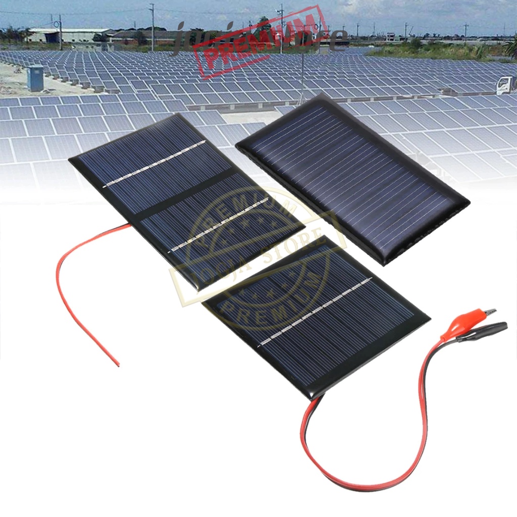 Jual Modul Solar Cell DIY Panel Surya Mini 5V 1.1W 220MA for Powerbank ...