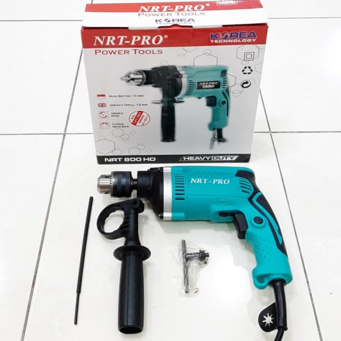Jual MESIN BOR BETON 13MM NRT PRO 800HD / MESIN BOR NRT PRO 800 HD ...