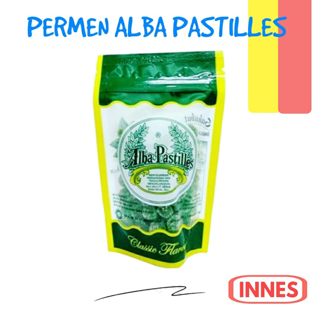 Jual Permen Alba Pastilles Isi 50 Butir / Permen Alba Pastiles Mint ...