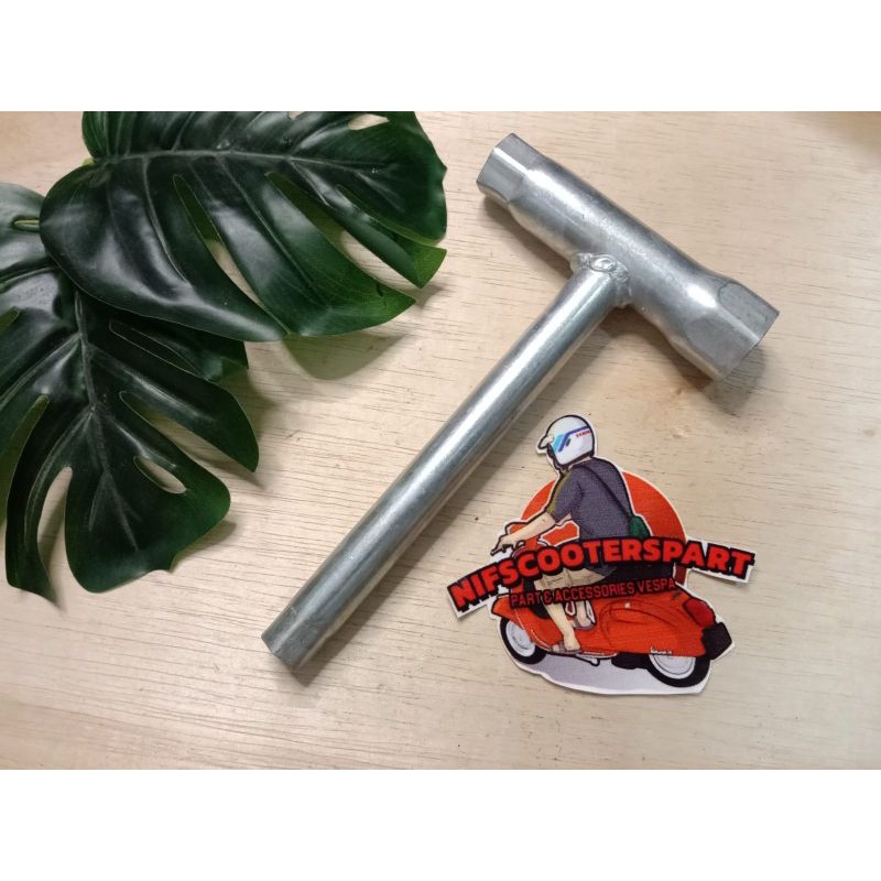 Jual kunci busi vespa super sprint px excel model 3 in 1 panjang bagus ...