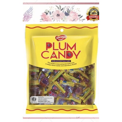 Jual permen naraya plum candy 380gr | Shopee Indonesia