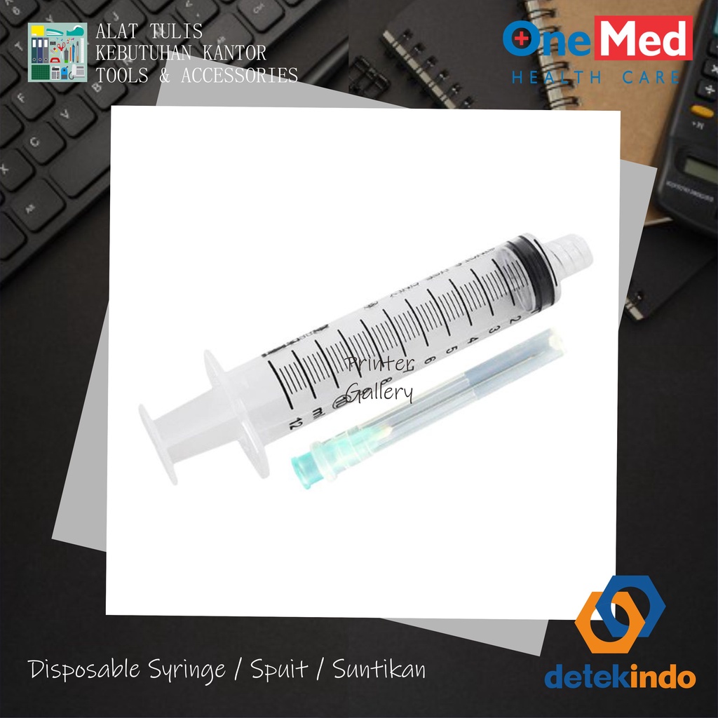 Jual Disposable Syringe 5 ml / Spuid / Spuit 5ml | Shopee Indonesia