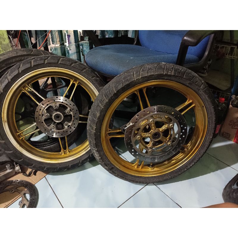 Jual Velg velk set R15 v2 old original copotan | Shopee Indonesia