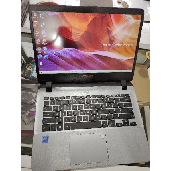 Jual laptop Asus vivobook x407m SSD 128 ram 4 HDD 1tb laptop siap pakai ...