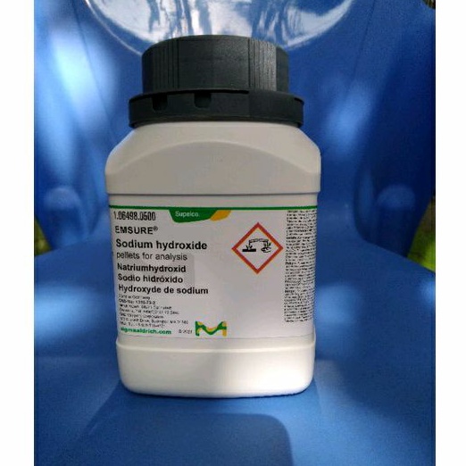 Jual Sodium Hydroxide Merck. 106498. 500G. NaOH Merck Kemasan 500G ...