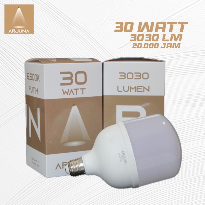Jual LAMPU LED JUMBO ARJUNA 30 WATT KAPSUL CAHAYA PUTIH | Shopee Indonesia