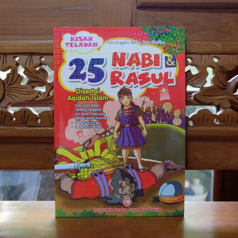 Jual SJ 25 NABI DAN RASUL - Buku cerita kisah teladan nabi dan rasul pengetahuan aqidah islam ...