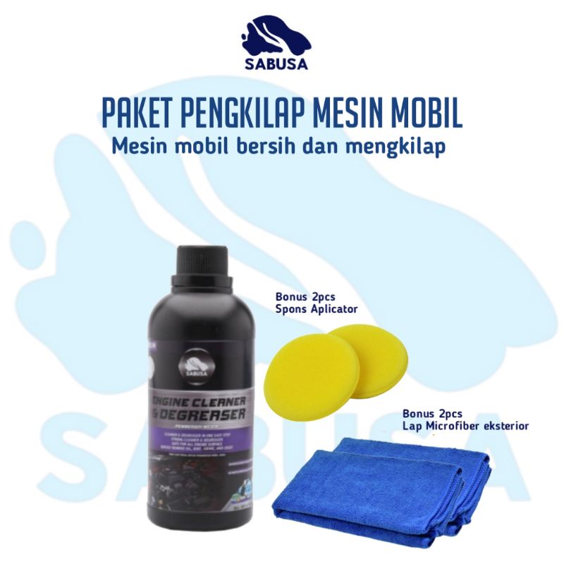 Jual Paket Pengkilap Mesin & Interior Engine Dressing Mobil SABUSA ...