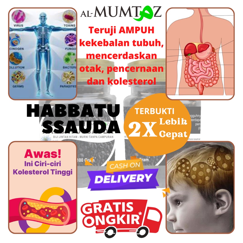 Jual [FREE ONGKIR]Habbatussauda Biji Bubuk Kapsul Jintan Hitam Asli ...