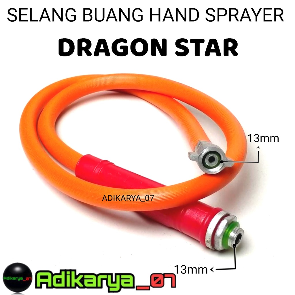 Jual Selang sprayer DRAGON STAR YAMAHA selang semprotan hama selang ...