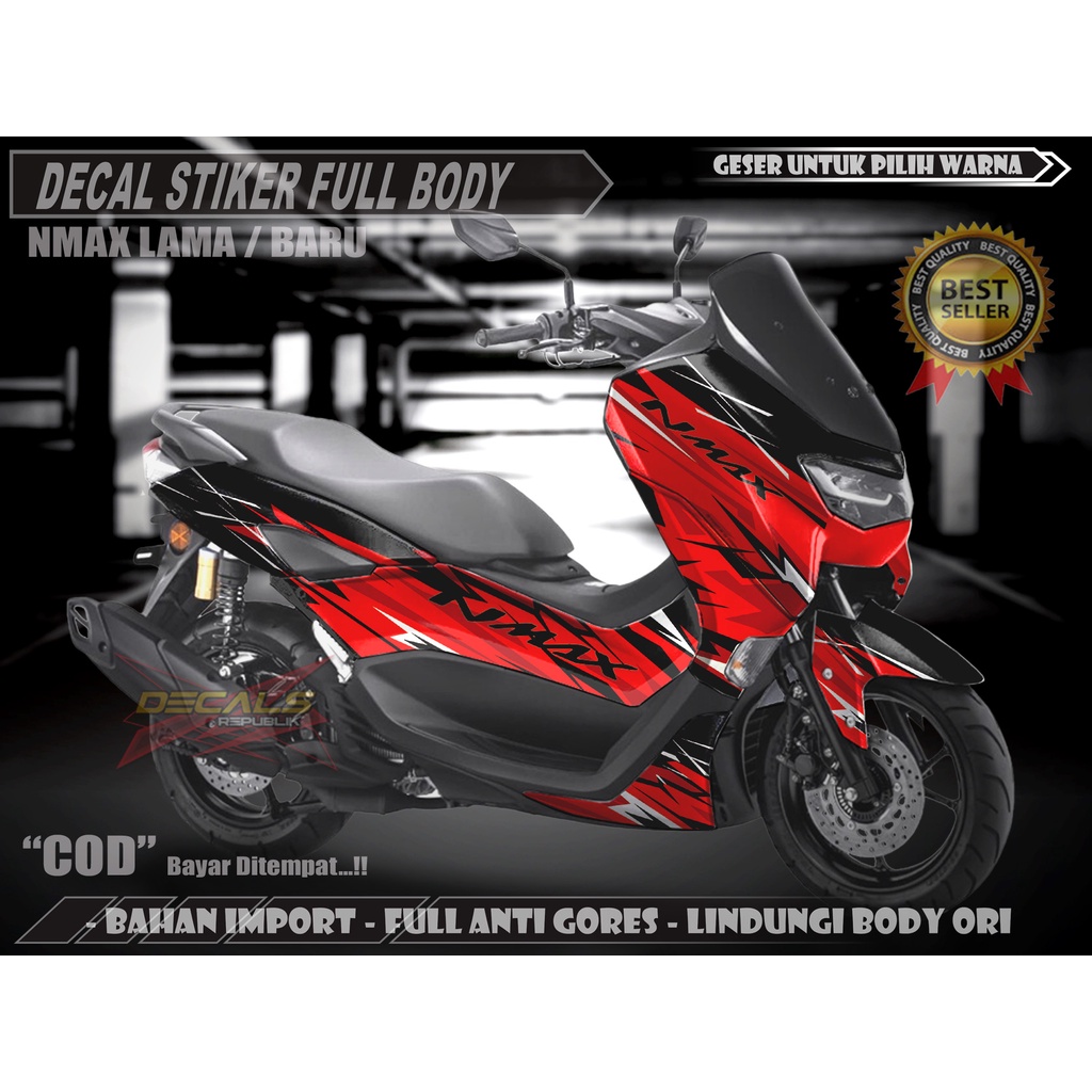 Jual Stiker Decal Nmax New 2020 2021 2022 Nmax Baru Nmax Old 2015 2016 ...