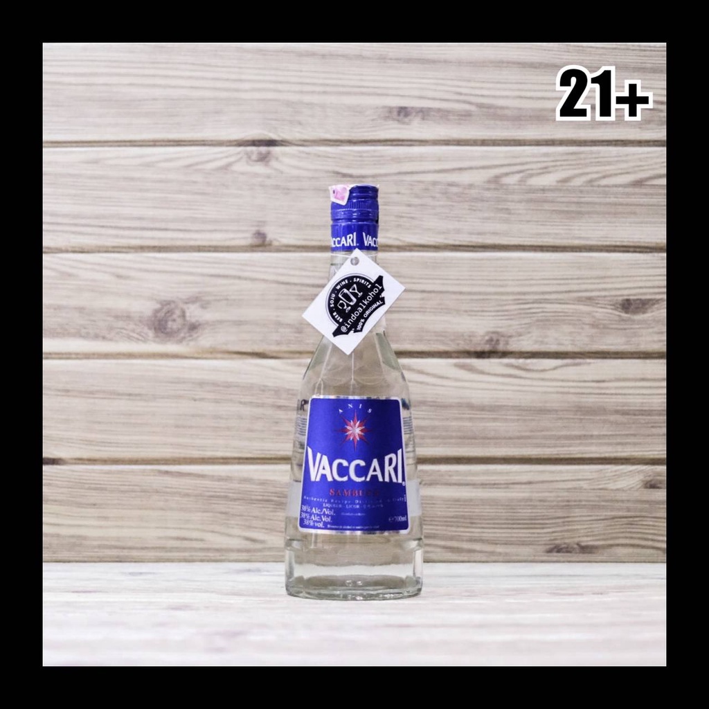 Jual Vaccari Sambuca 700ml - Liqueur - INDOALKOHOL ORIGINAL 100% | Shopee Indonesia