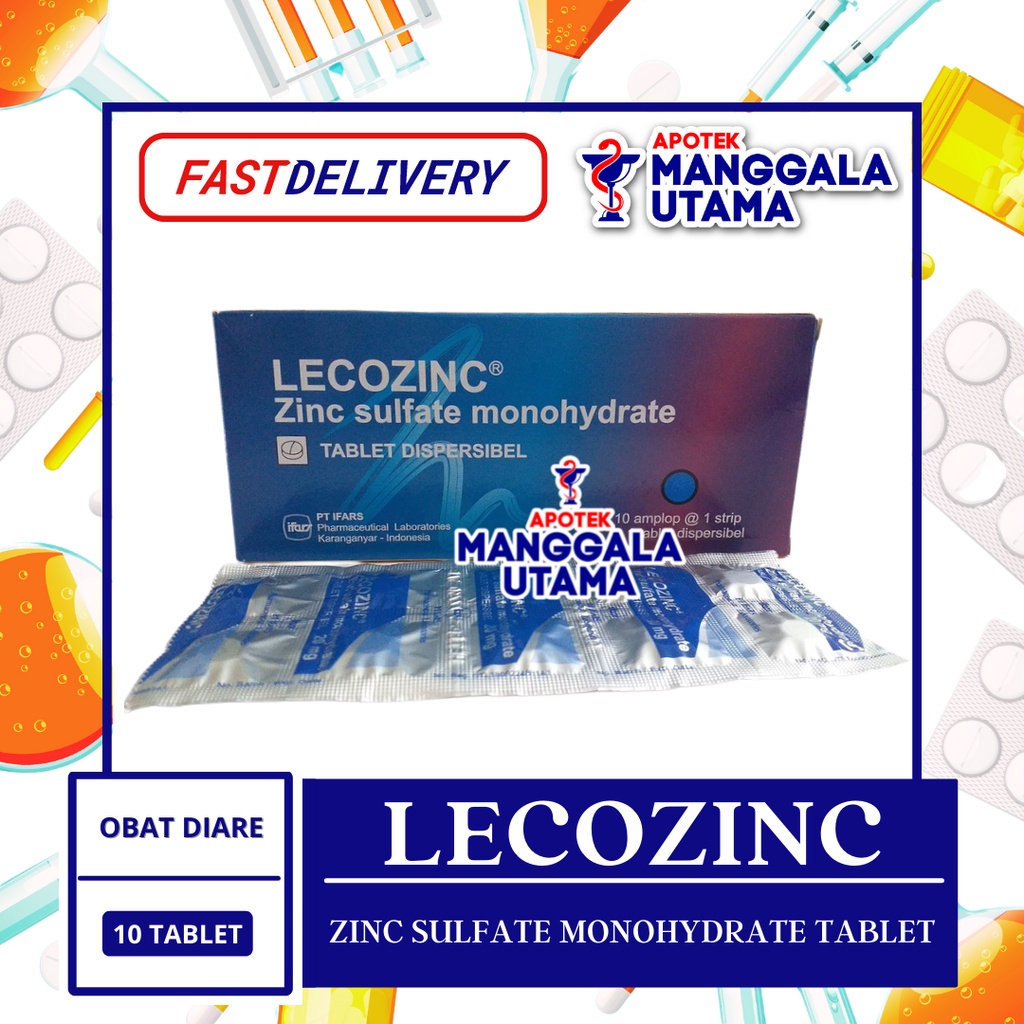 Jual LECOZINC PER STRIP ISI 10 TABLET | Shopee Indonesia