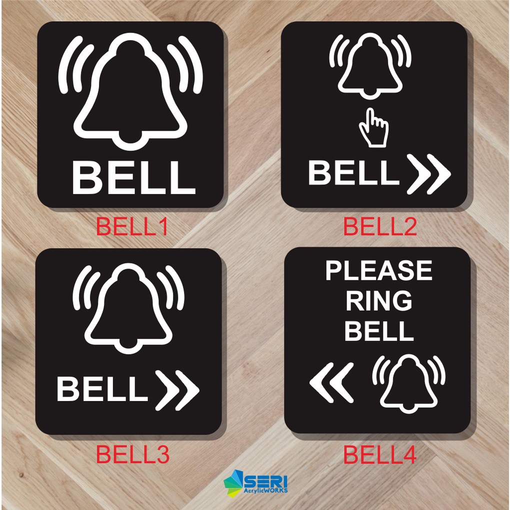 Jual BELL RUMAH CUSTOM | BELL RUMAH MODERN | BELL RUMAH AKRILIK | BELL ...