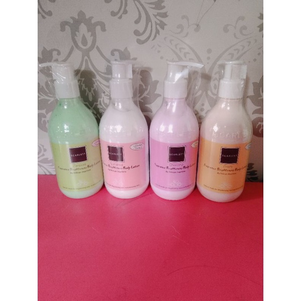 Jual SCARLETT body lotion/ Handbody Scarlet 300ml/ skarlet/ henbodi ...