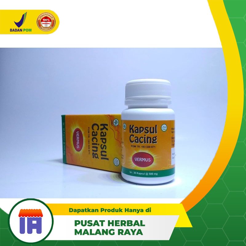 Jual KAPSUL CACING OBAT TIPES KAPSUL CACING LUMBRICUS RUBELLUS KAPSUL ...