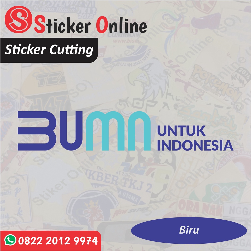 Jual Stiker Logo BUMN | Sticker Cutting Motor Mobil | Shopee Indonesia