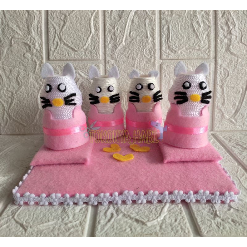 Jual diy botol plastik yakult | pemanfaatan barang bekas | kreasi ...