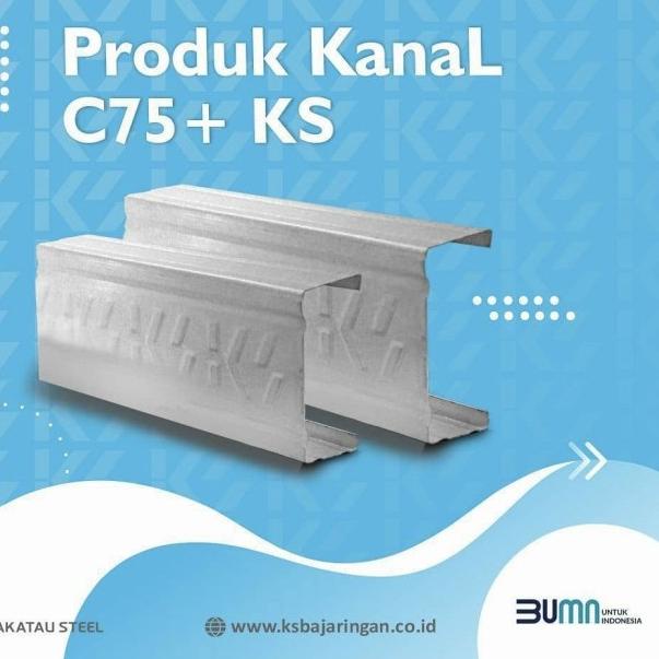Jual BAJA RINGAN C75 x 0.75 mm KS (KRAKATAU STEEL) ASLI - SNI x 6 Meter | Shopee Indonesia