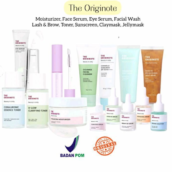Jual THE ORIGINOTE SERUM THE ORIGINOTE TONER THE ORIGINOTE SUNSCREEN ...