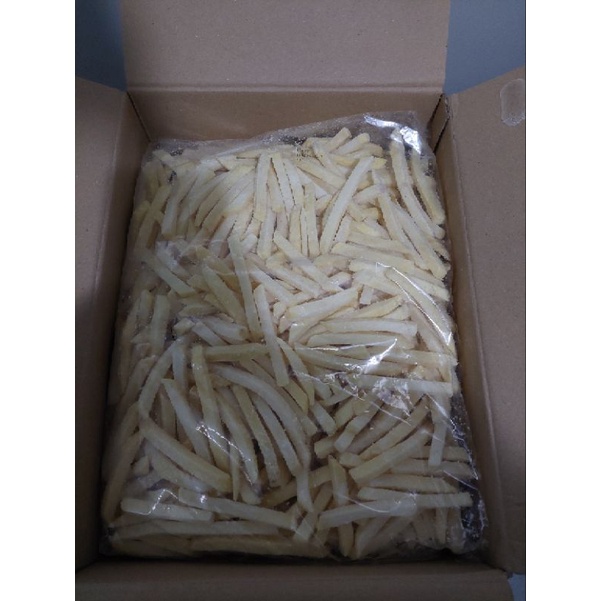 Jual Kentang Goreng Beku Straight Cut 10mm 2kg / Straight cut 2kg ...