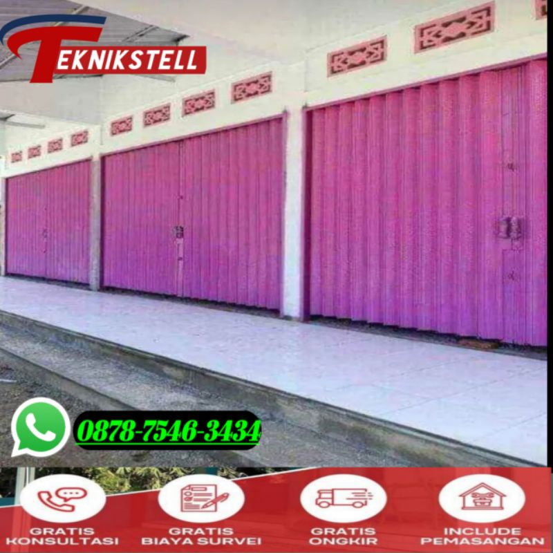 Jual PINTU FOLDING GATE / PINTU ROLLING DOOR / PINTU HARMONIKA / PINTU ...