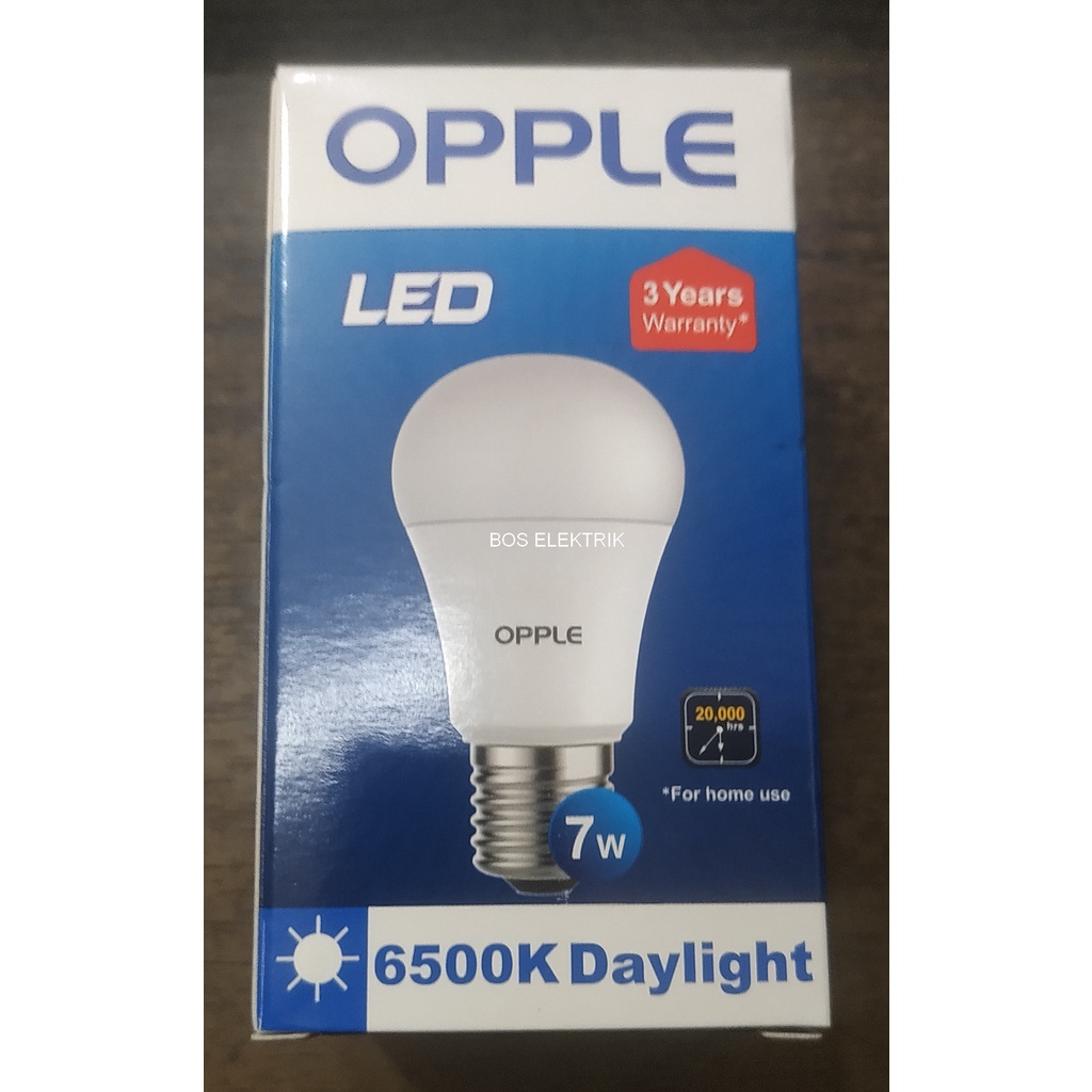 Jual Lampu Led Opple 7 Watt Cahaya Putih | Shopee Indonesia
