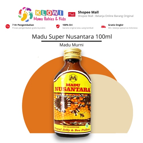 Jual Madu Super Nusantara 100Ml Murni Dan Original | Shopee Indonesia