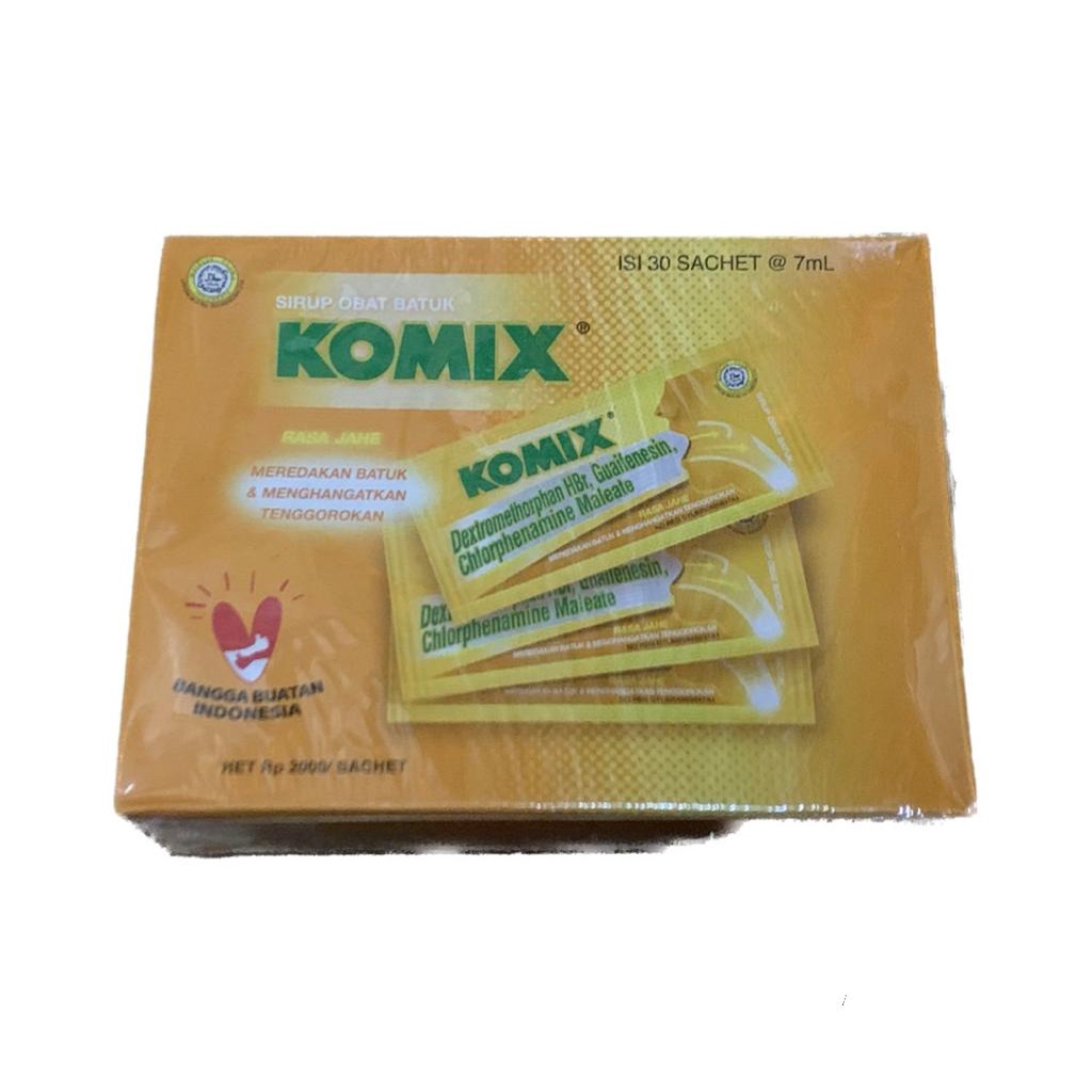 Jual KOMIK JAHE SACHET ISI 30 @7ML | Shopee Indonesia