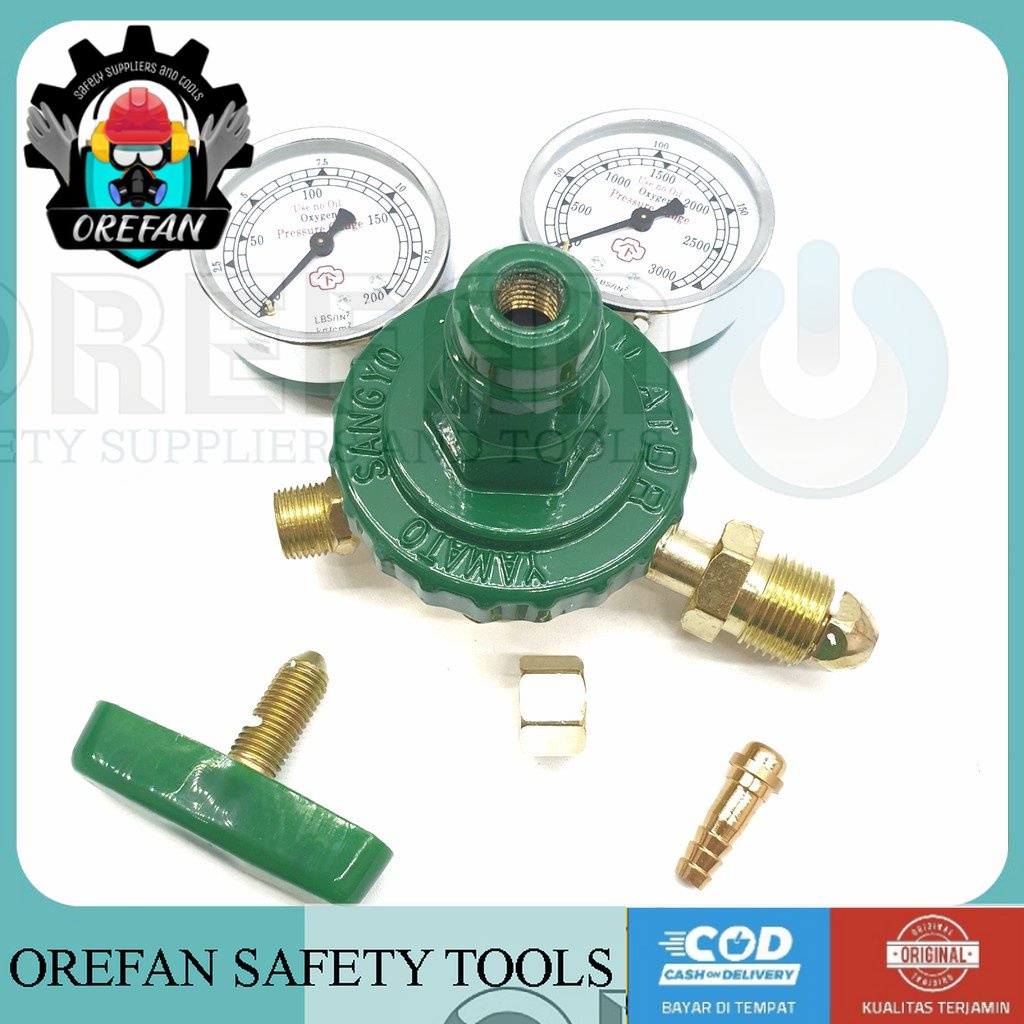 Jual Regulator Las Oksigen Max Yamato Tabung Gas Oxygen Welding ...