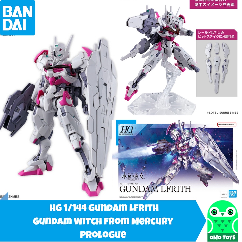 Jual HG 1/144 Lfrith Gundam Witch from Mercury Prologue Aerial Original Bandai | Shopee Indonesia