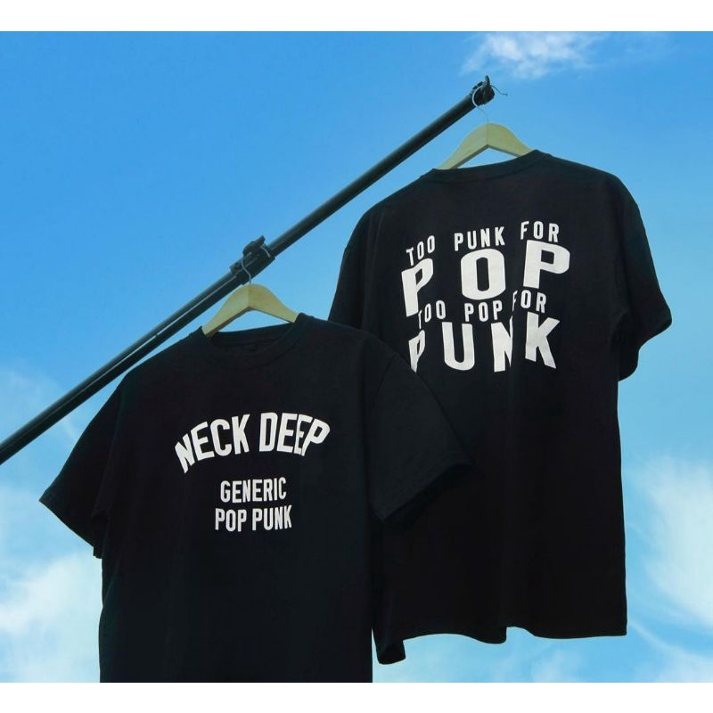 Jual KAOS BAND OFFICIAL NECK DEEP - GENERIC POP PUNK ( SOUTH EAST ASIA ...