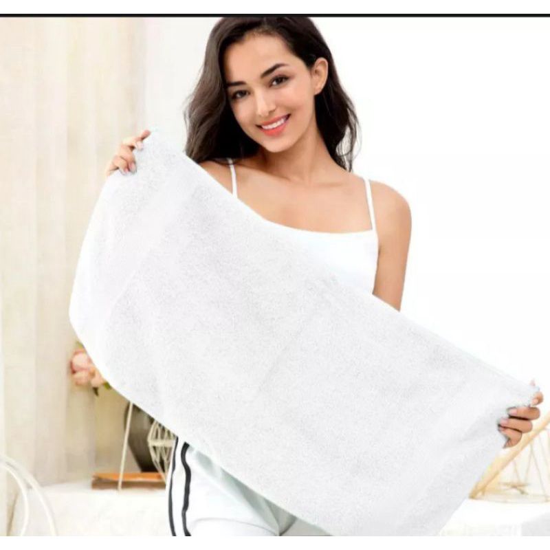 Jual Handuk Muka Olahraga Kecil Salon Leher Souvenir Perusahaan Putih ...