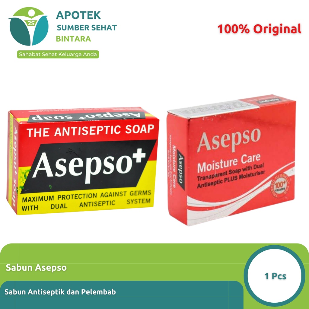 Jual Asepso Sabun Antiseptik/Moisturizer | Shopee Indonesia